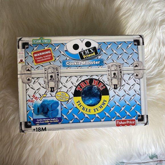 Fisher-Price | Other | Sesame Street Cookie Monster Tickle Tummy Tmx ...